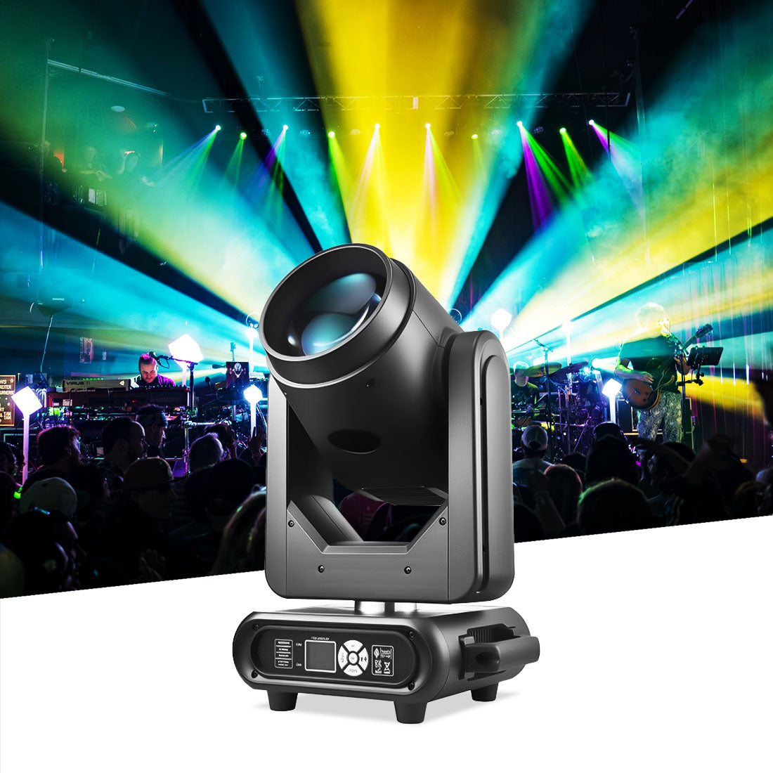 MOKA SFX Mini382 Beam Moving Head Light for Events – MOKA SFX