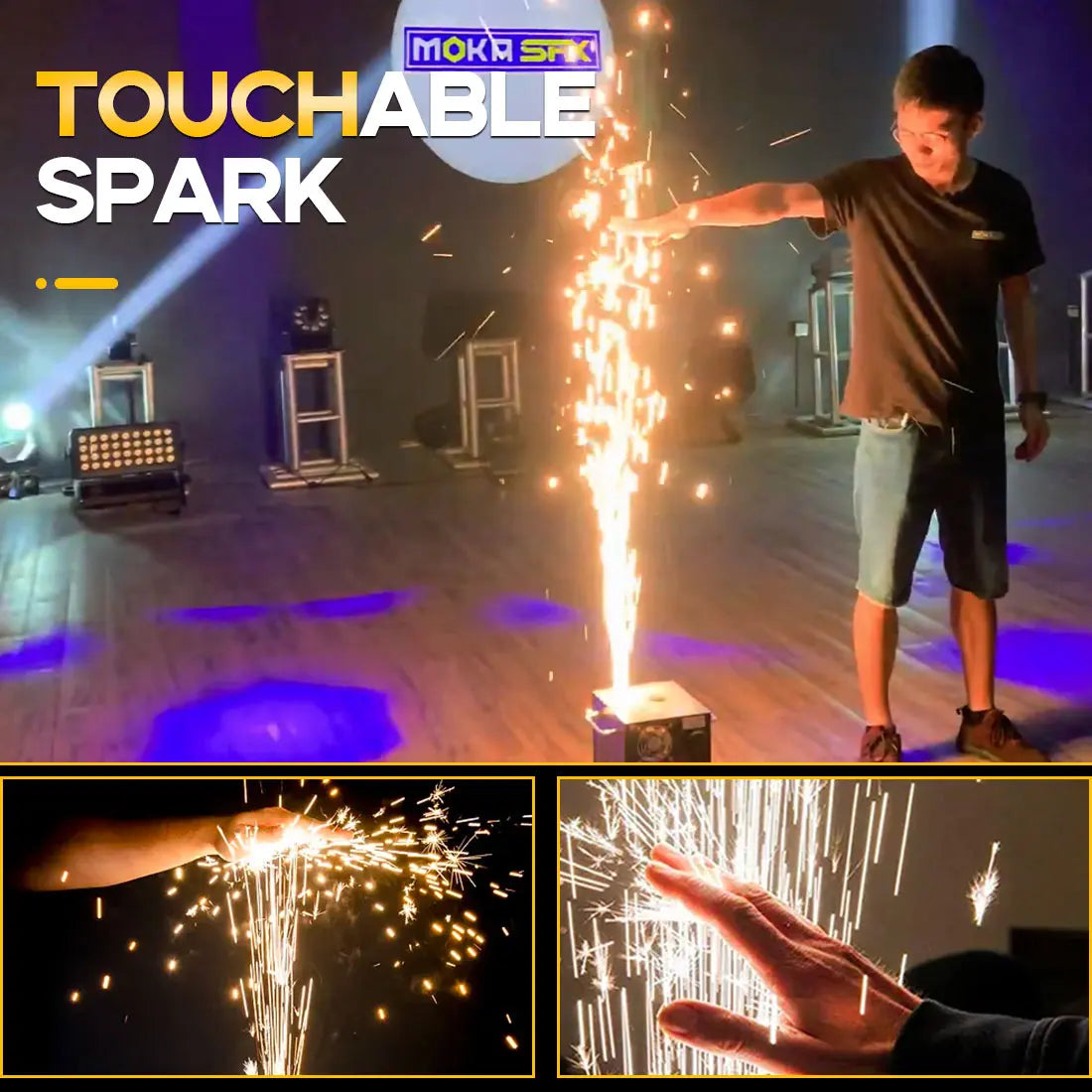 MOKA SFX MK-E22 900W cold spark machine up to 6m