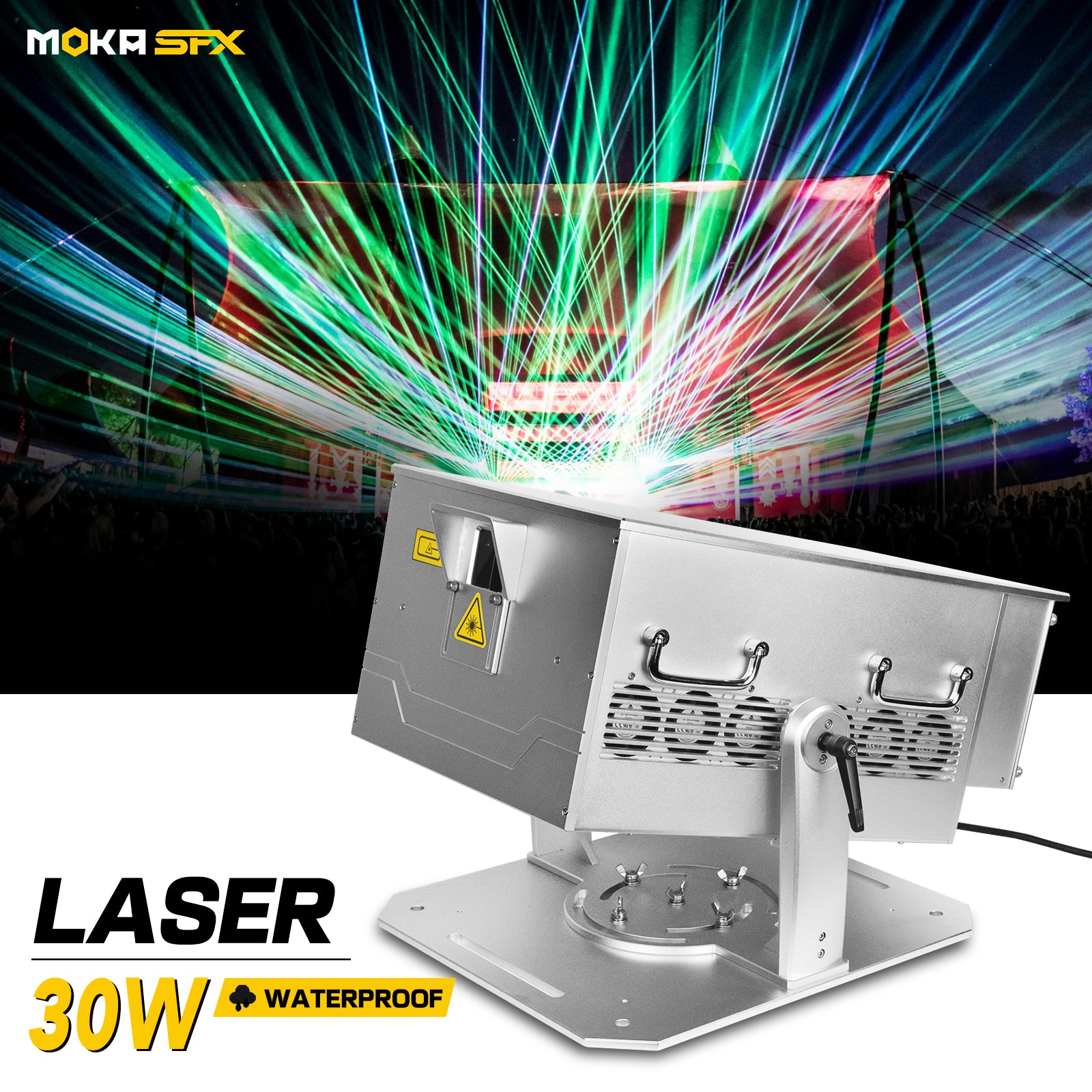 MOKA SFX MK-LSP30 30W Outdoor Sky Beam Waterproof Laser Light With ...