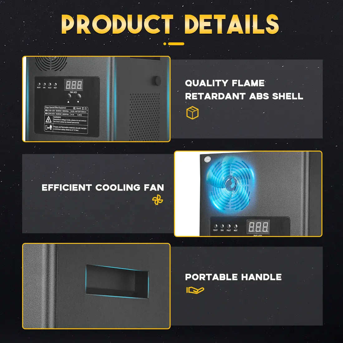 MOKA SFX MK-E22 900W cold spark machine up to 6m