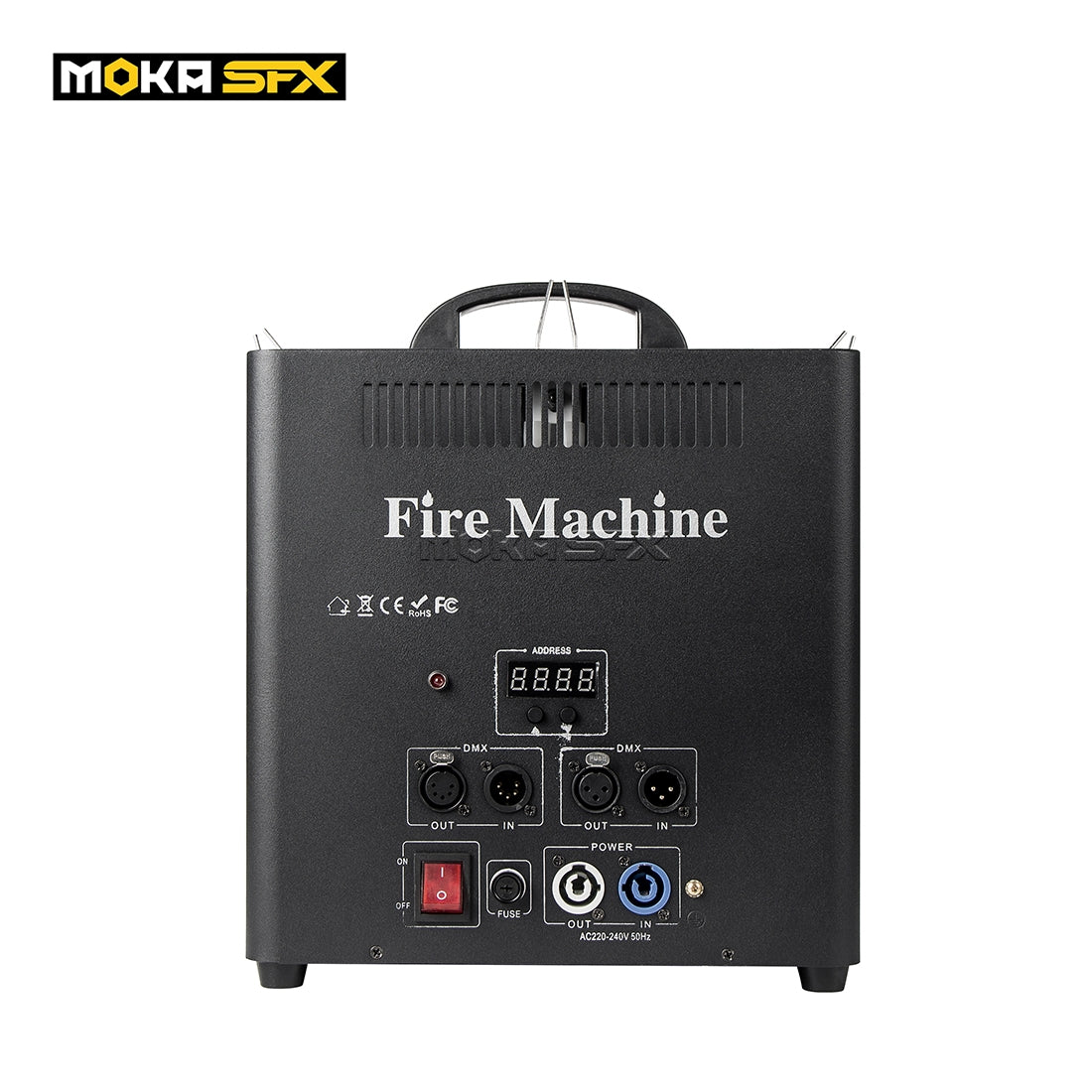 MOKA SFX H-E03 Triple Ways 3-head Flame Machine – MOKA SFX