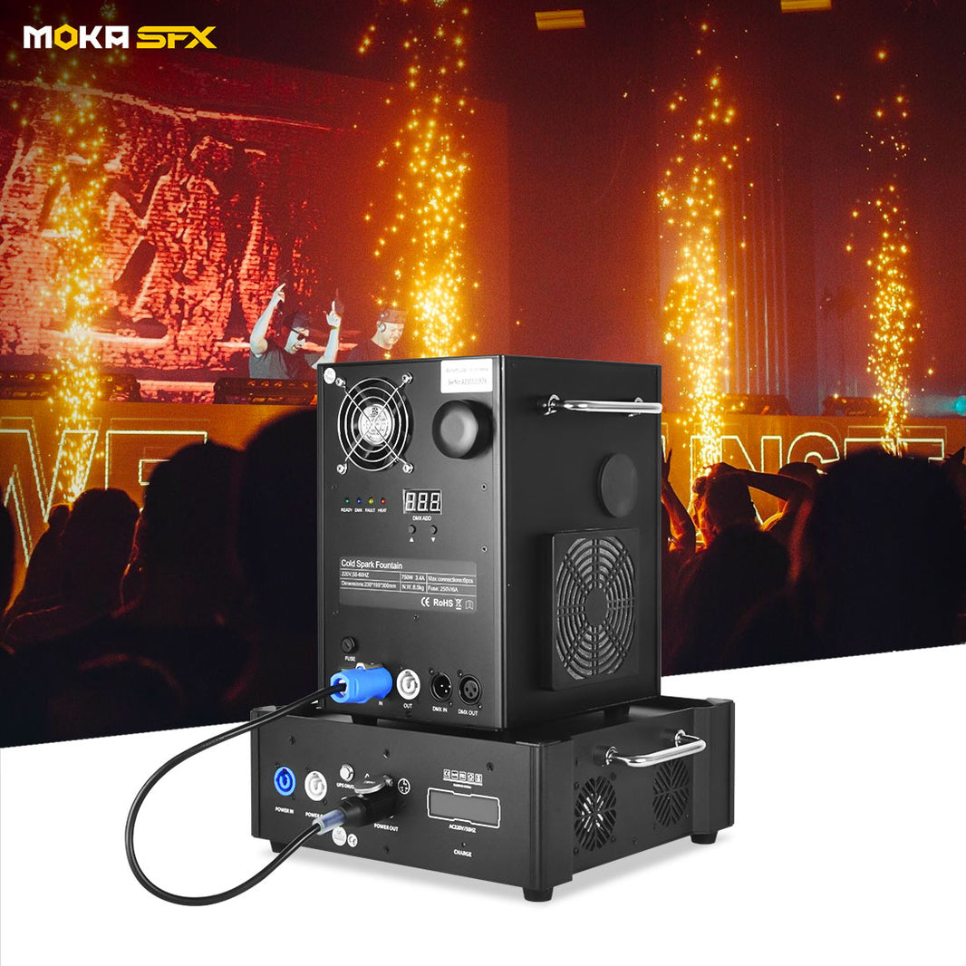 MOKA SFX has the best cold spark machine for sale wedding cold spark ...