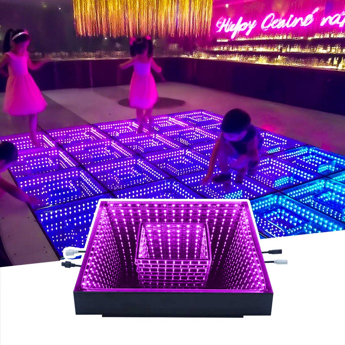MOKA SFX Magnet LED Dance Floor – tagged "Floor Tile Series" – MOKA SFX