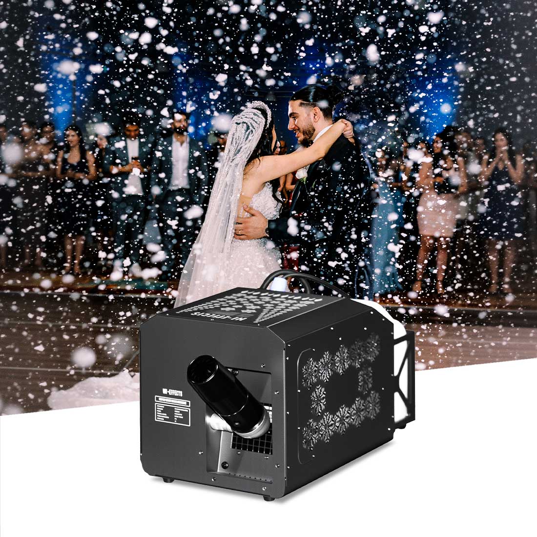 MOKA SFX H-S03 1000W Silence Blizzard Snow Machine - MOKA SFX – MOKA SFX