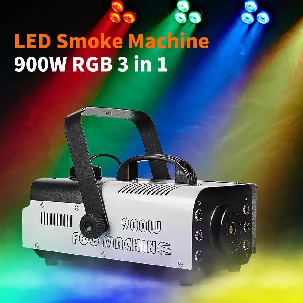 MOKA SFX MK-F08A RGB Led 900W Fog Machine - MOKA SFX – MOKA SFX